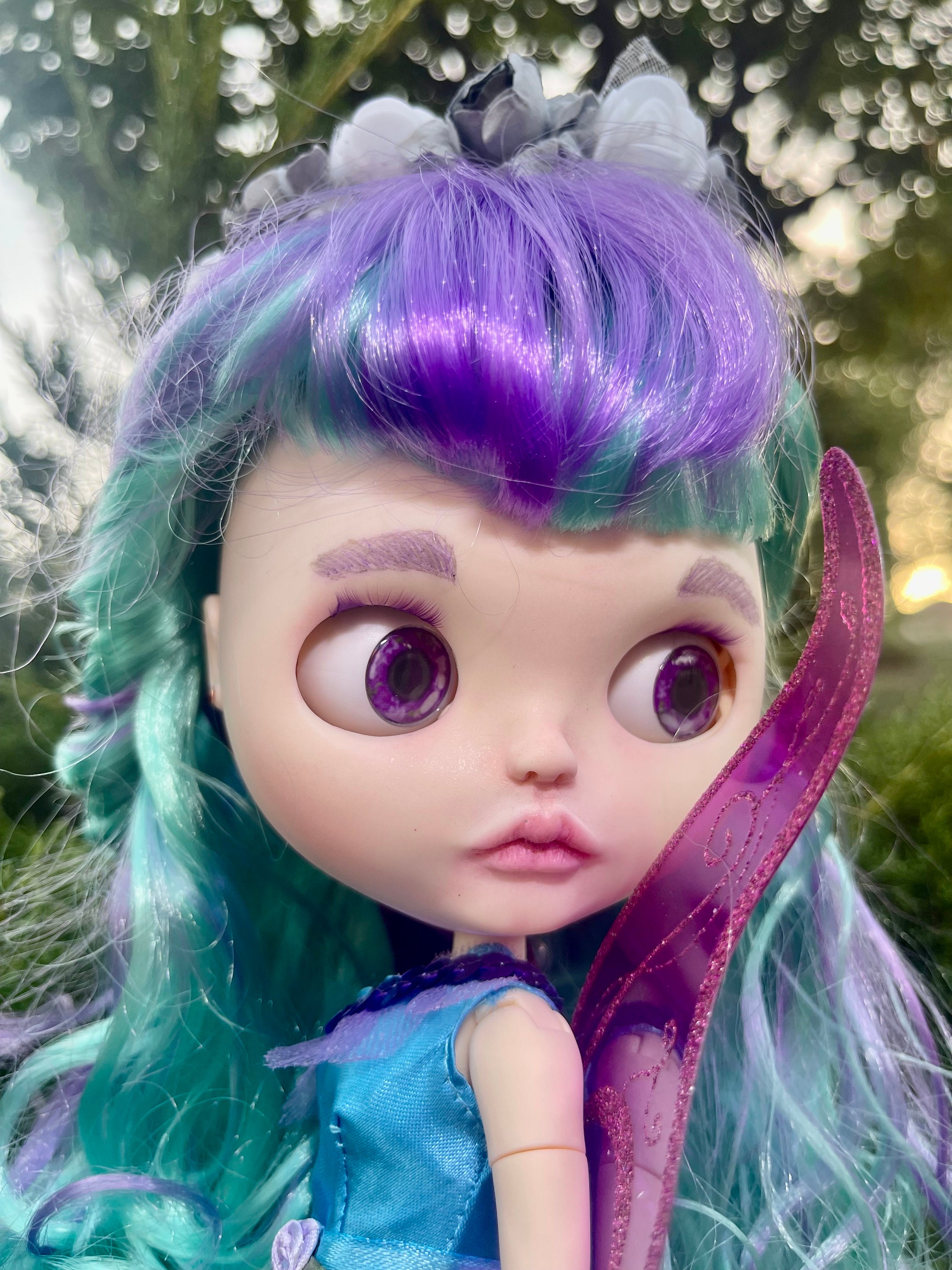 Custom OOAK Fairy Alina Blythe by Lulo Dolls - Etsy