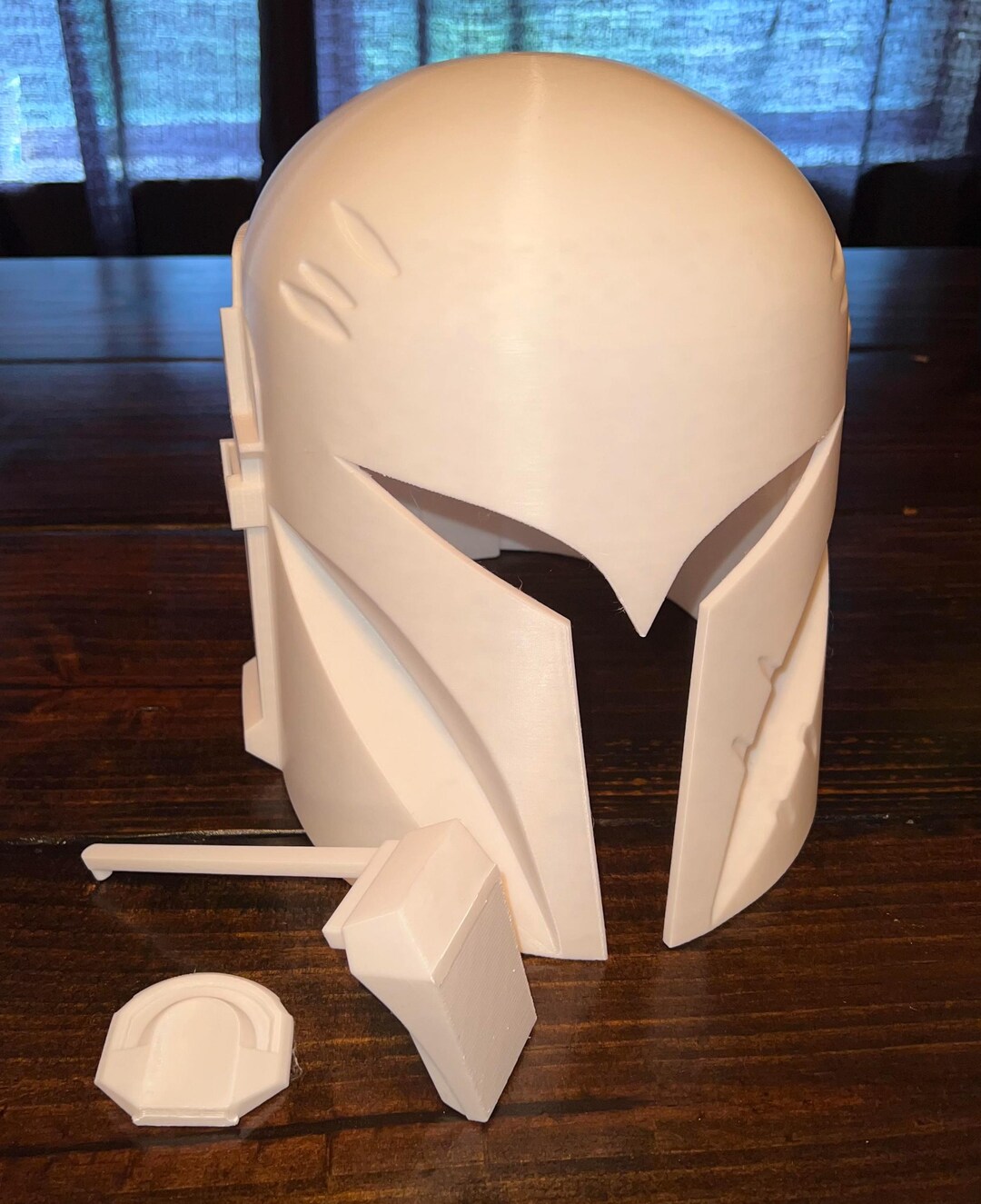 Lady Bo Mando 3d Printed Cosplay Helmet - Etsy
