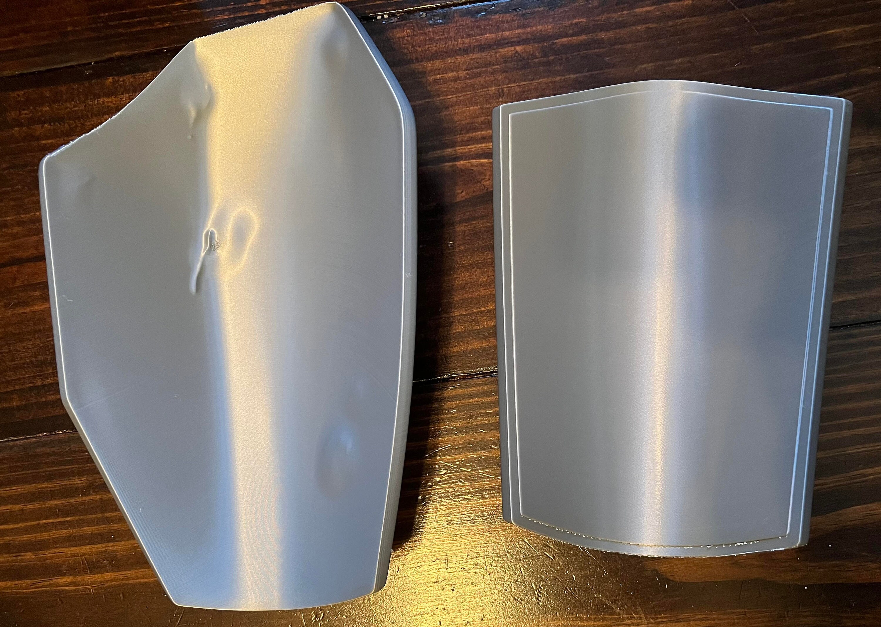 Cosplay 3d Printed Mando Thigh Armor Battle Damaged Set - Etsy