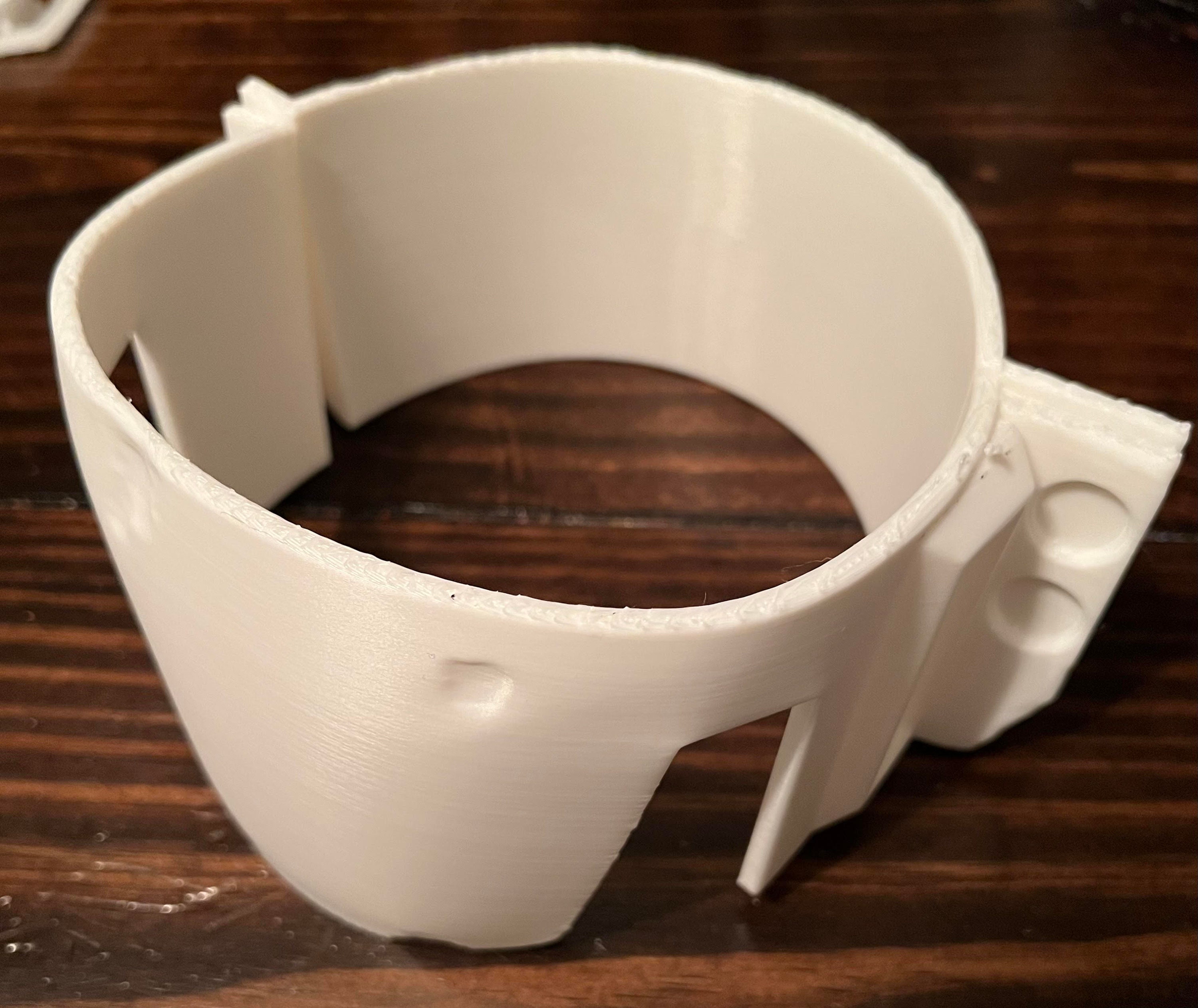 Mando Cosplay Armor 3D Printed Battle Damaged Knee Brace - Etsy