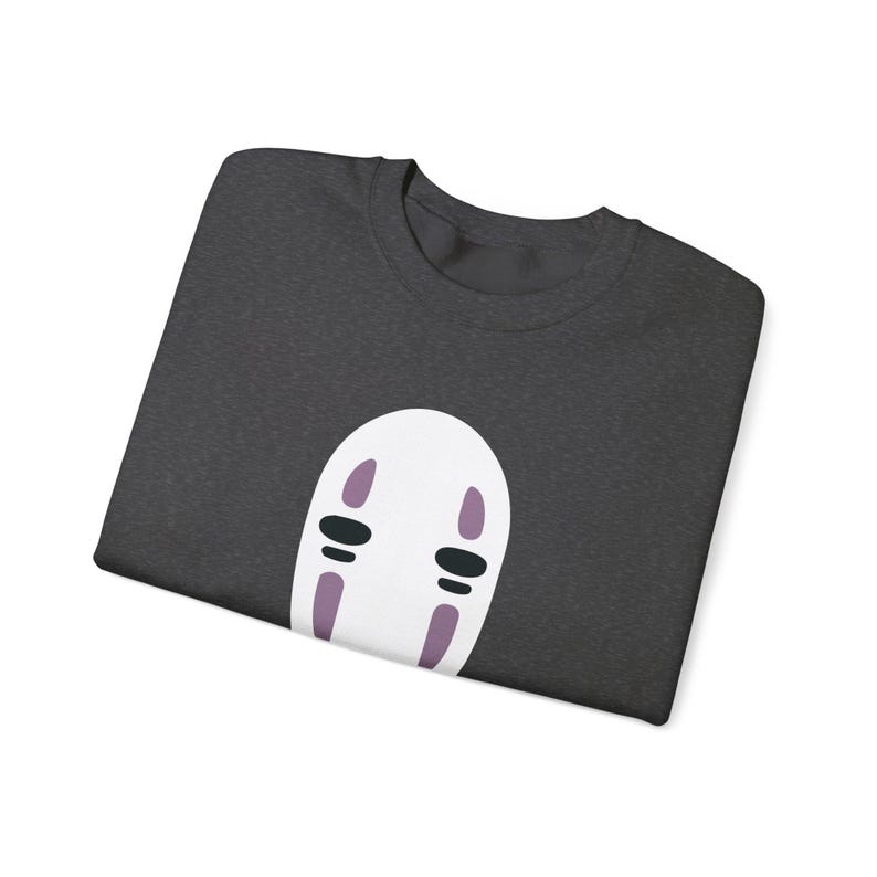 Kaonashi Crewneck Sweatshirt, No Face Crewneck Sweatshirt, Character ...