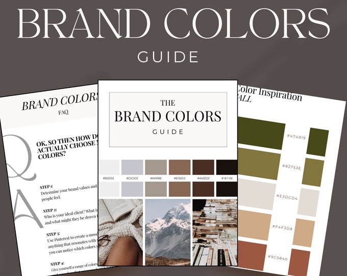 Brand Colors Guide, Branding and Marketing, Color Psychology, Branding ...