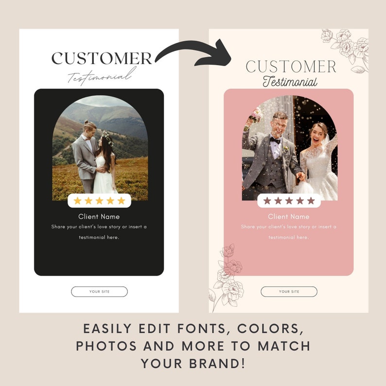 35 Wedding Photography Instagram Story Templates, Instagram Canva ...