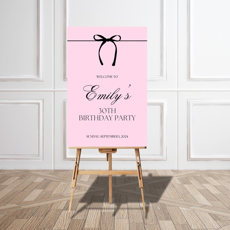 Pink Birthday Decor - Etsy