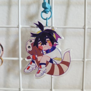 Carmine/ Kieran Kitakami Siblings Pokemon Sv Acrylic Keychains - Etsy