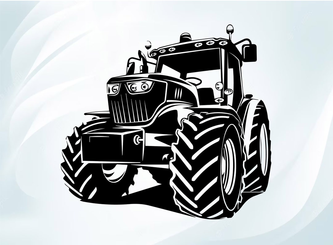Tracteur géant Svg Tracteur Svg Clipart de tracteur - Etsy France