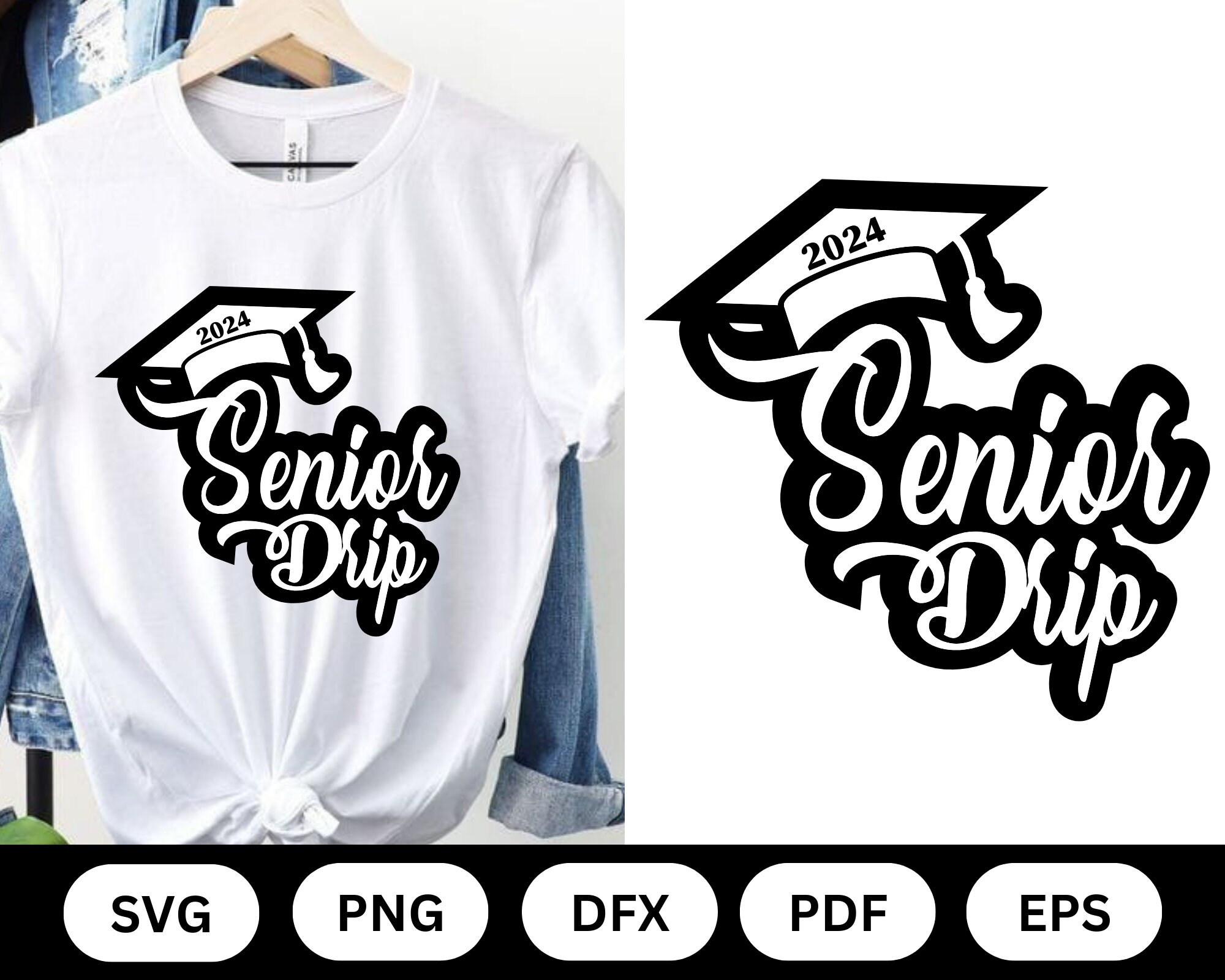 Class of 2024 Svg, Senior 2024 Svg, Graduation Svg, Air Senior 24 Svg ...