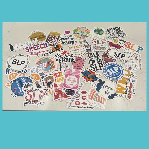 Speech Therapy Stickers - Etsy