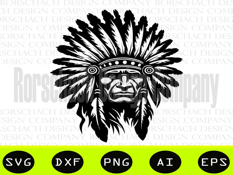 Chief Svg, Chief Clipart, Headdress Svg, Feather Svg, Chief Svg, Chief ...