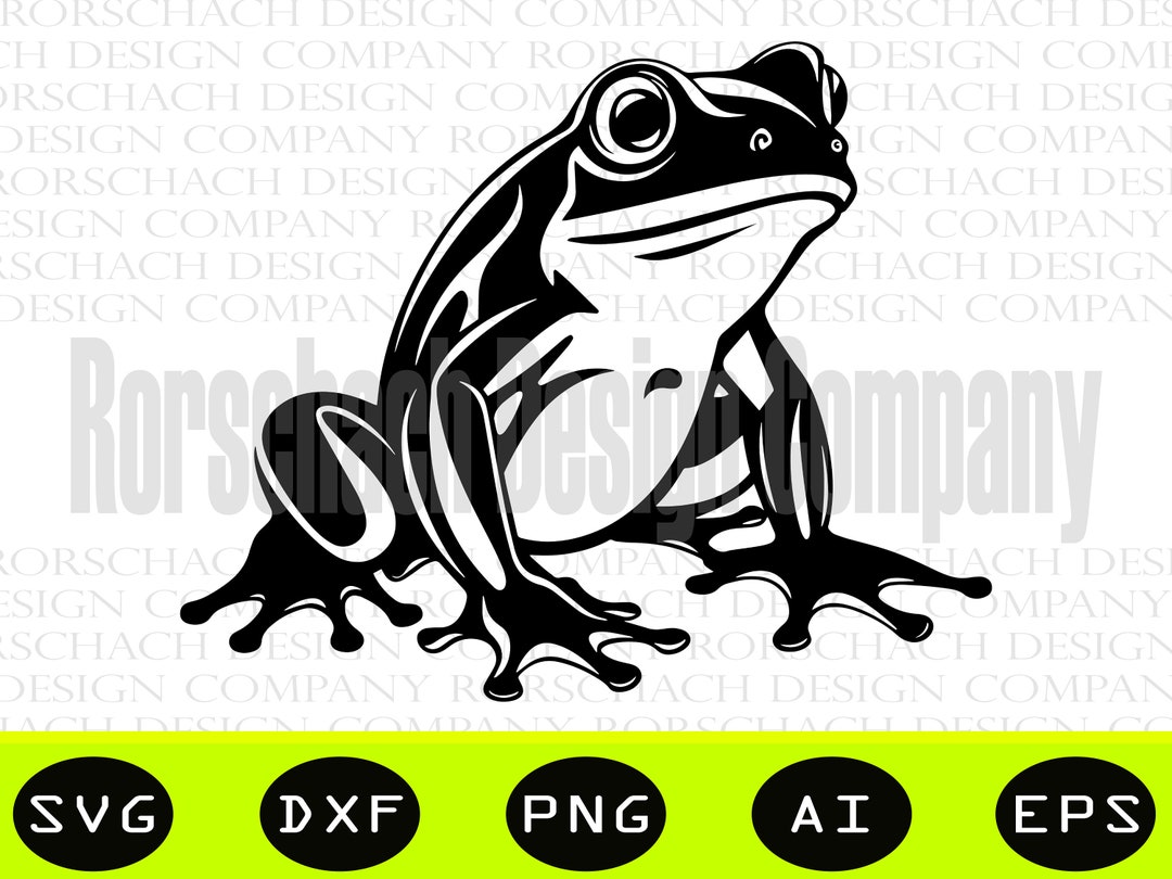 Frog Svg Frog Clipart Pond Animal Svg Amphibian Svg wild - Etsy México