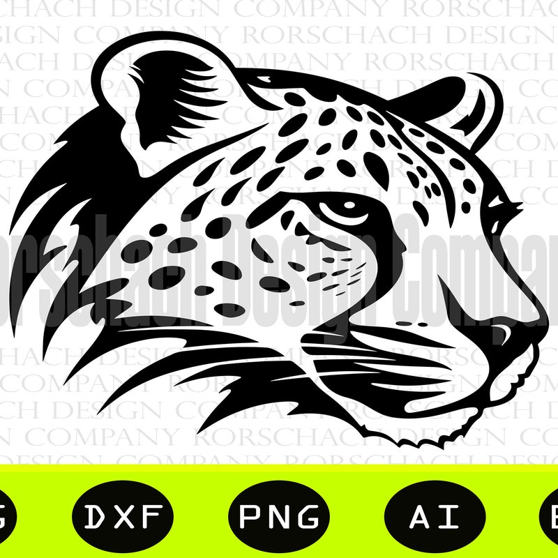 Cheetah Svg - Etsy