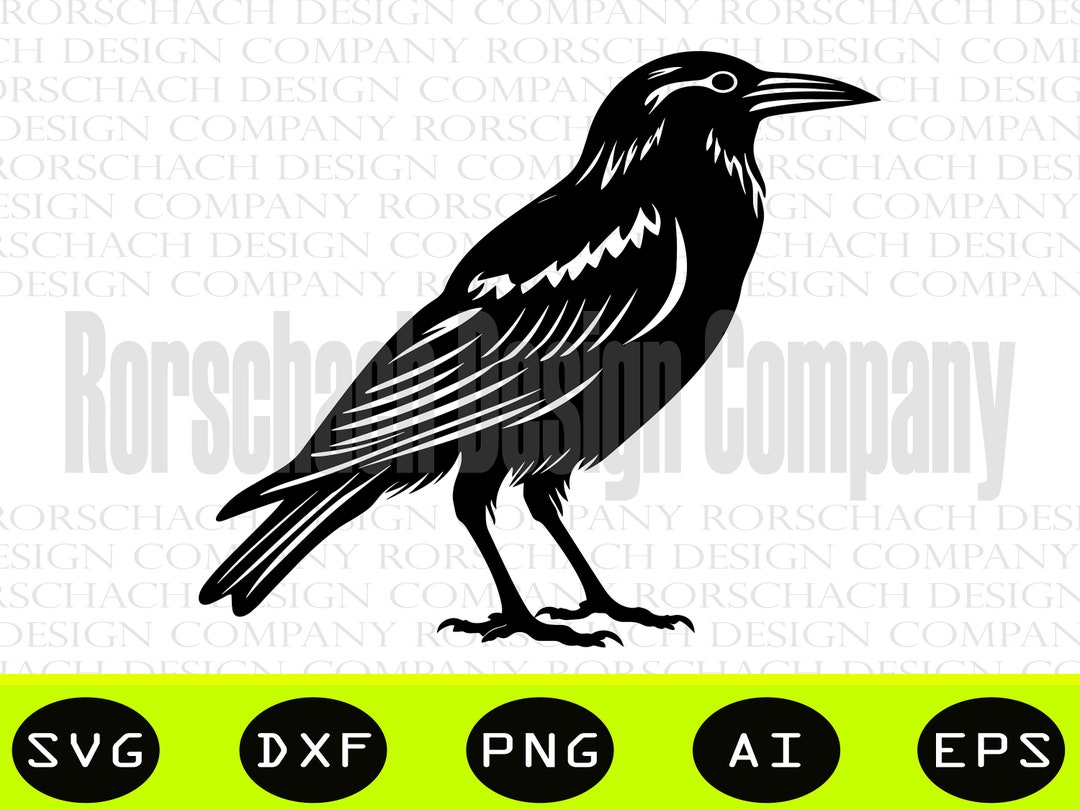 Crow Svg Crow Clipart Bird Svg Raven Svg Crow Svg Crow - Etsy New Zealand