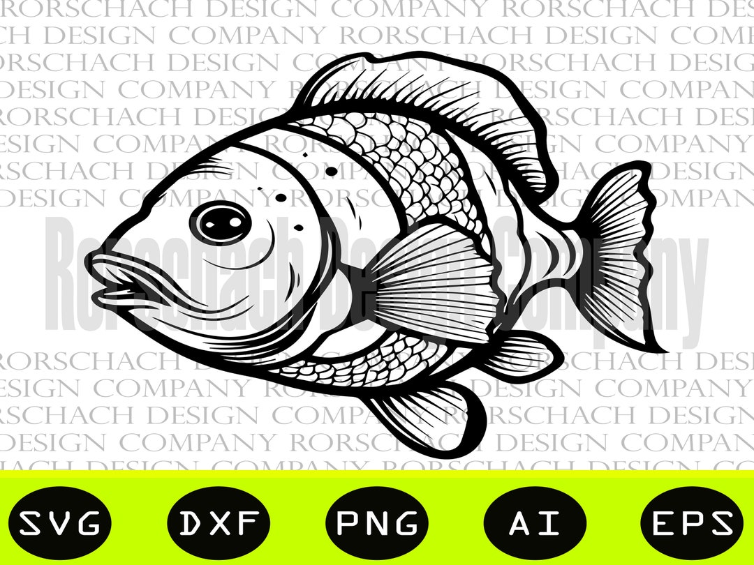 Fish Svg, Fish Clipart, Fish Svg, Ocean Svg, Reef Svg, Fish Vector ...