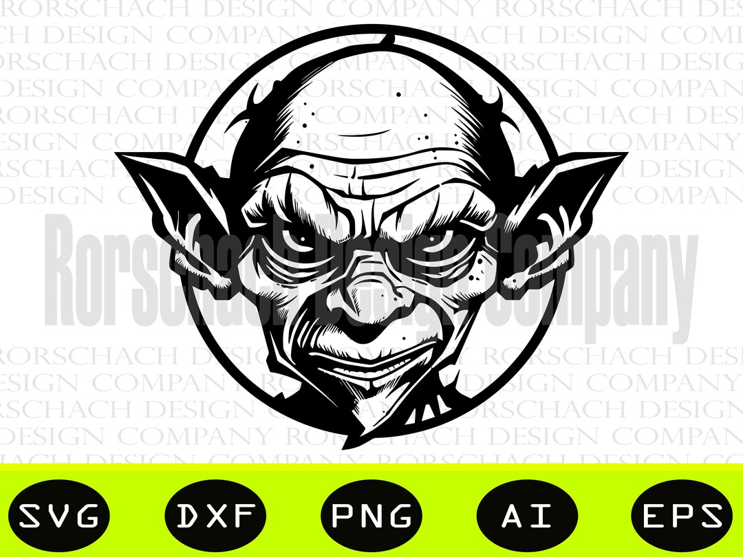 Goblin Svg Goblin Clipart Monster Svg Fantasy Svg Goblin - Etsy Australia