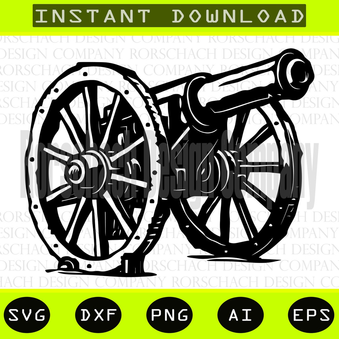 Cannon Svg Cannon Clipart Cannon Svg Weapon Svg Gun Svg - Etsy Hong Kong