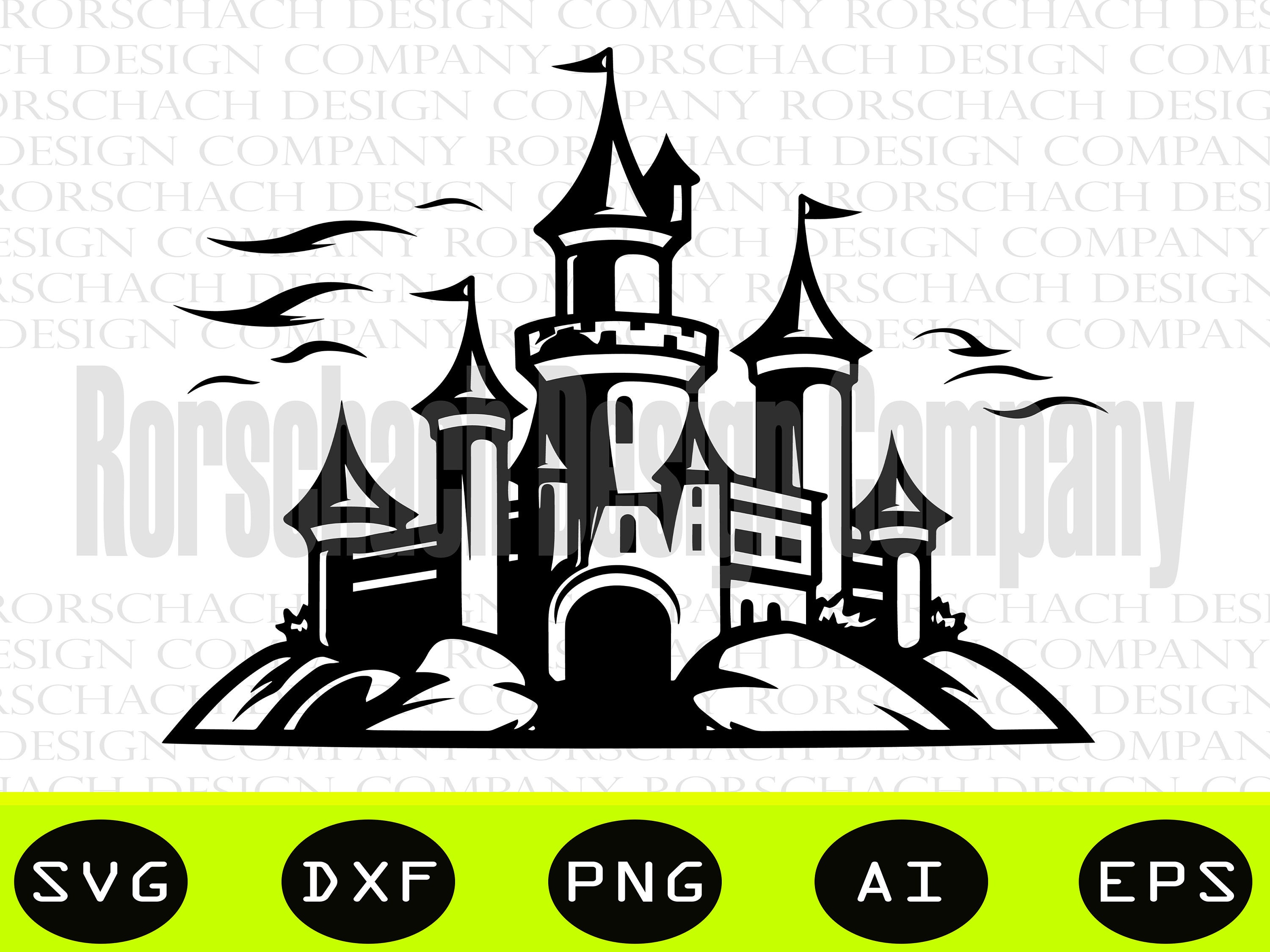 Castle Svg Castle Clipart Fantasy Svg England Svg Castle - Etsy UK