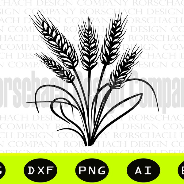 Wheat Wreath Svg - Etsy