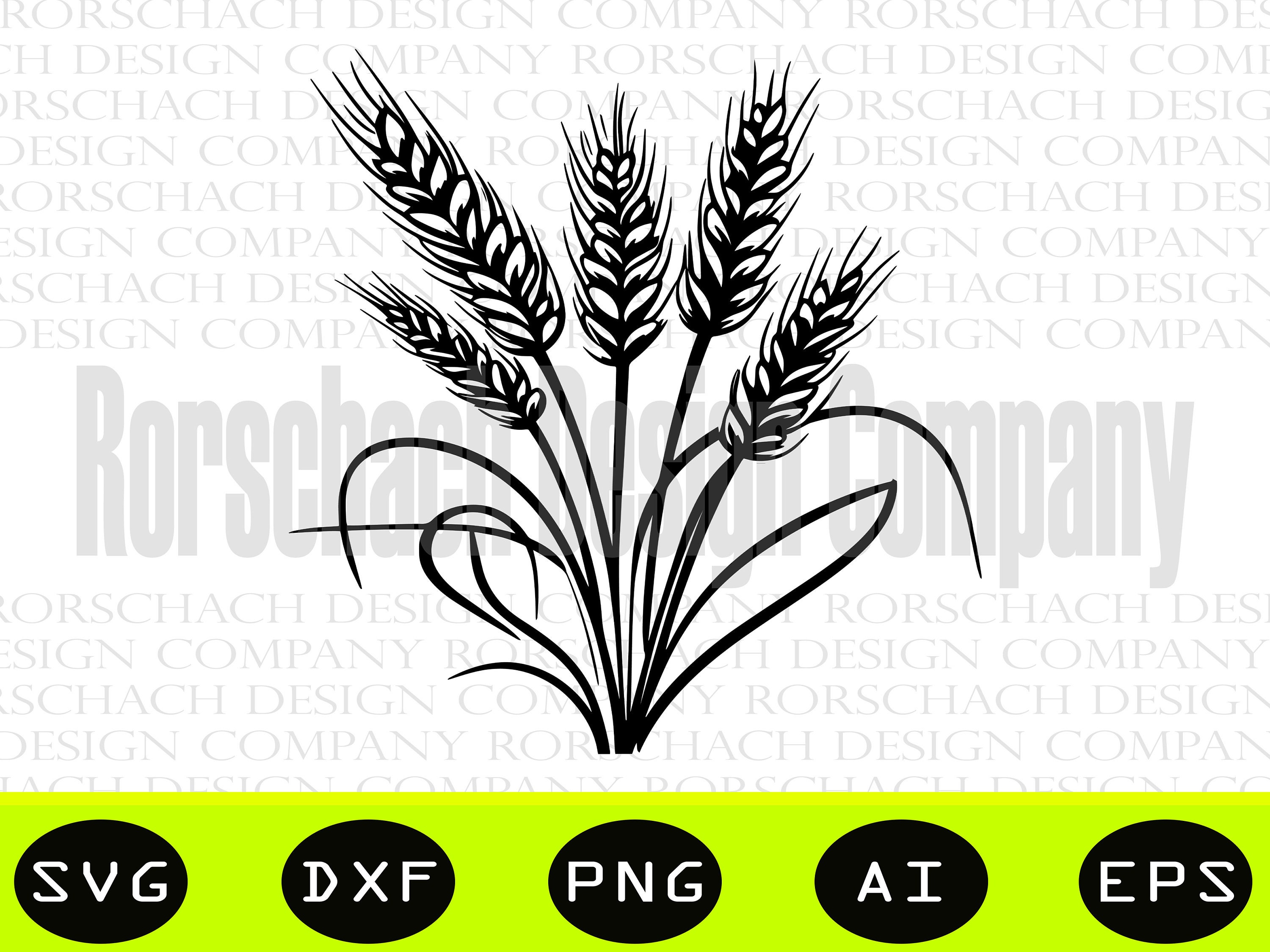 Wheat Svg, Wheat Clipart, Wheat Svg, Plant Svg, Food Svg, Wheat Vector ...