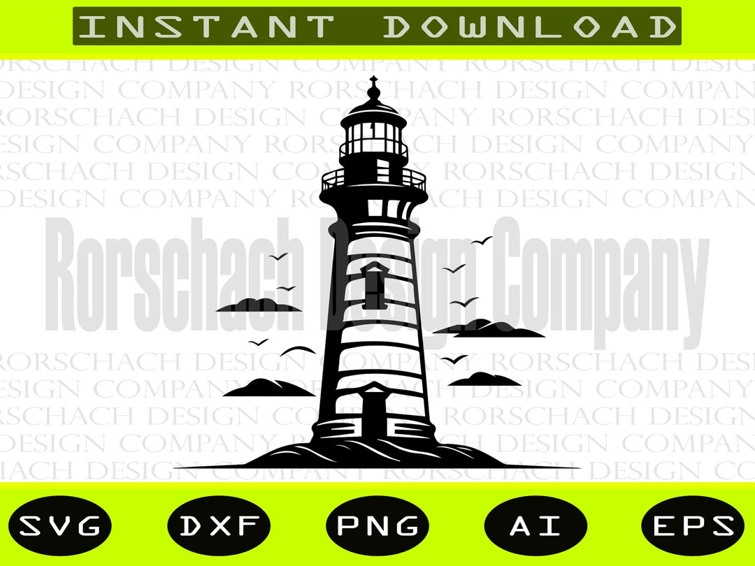 Lighthouse Svg, Lighthouse Clipart, Ocean Svg, Nautical Svg, Boats Svg ...