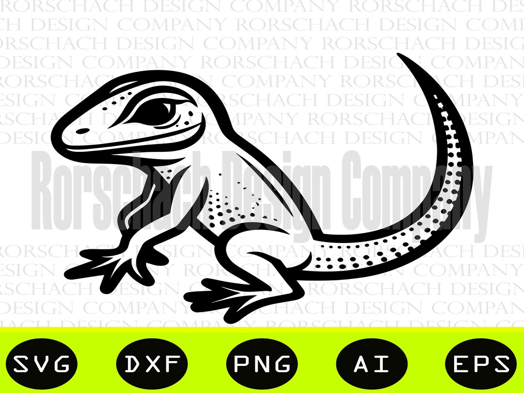 Lizard Svg Lizard Clipart Lizard Svg Reptile Svg Tribal - Etsy