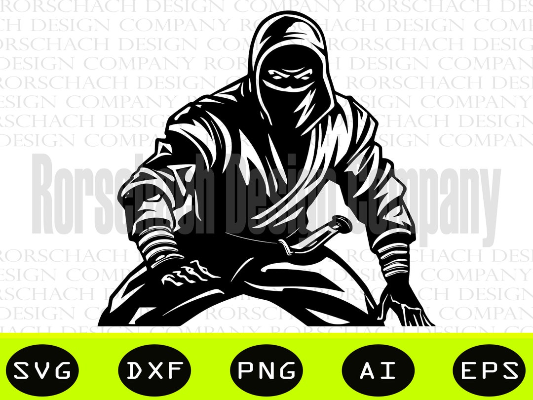 Ninja Svg Ninja Clipart Warrior Svg Japan Svg Martial Arts - Etsy Australia