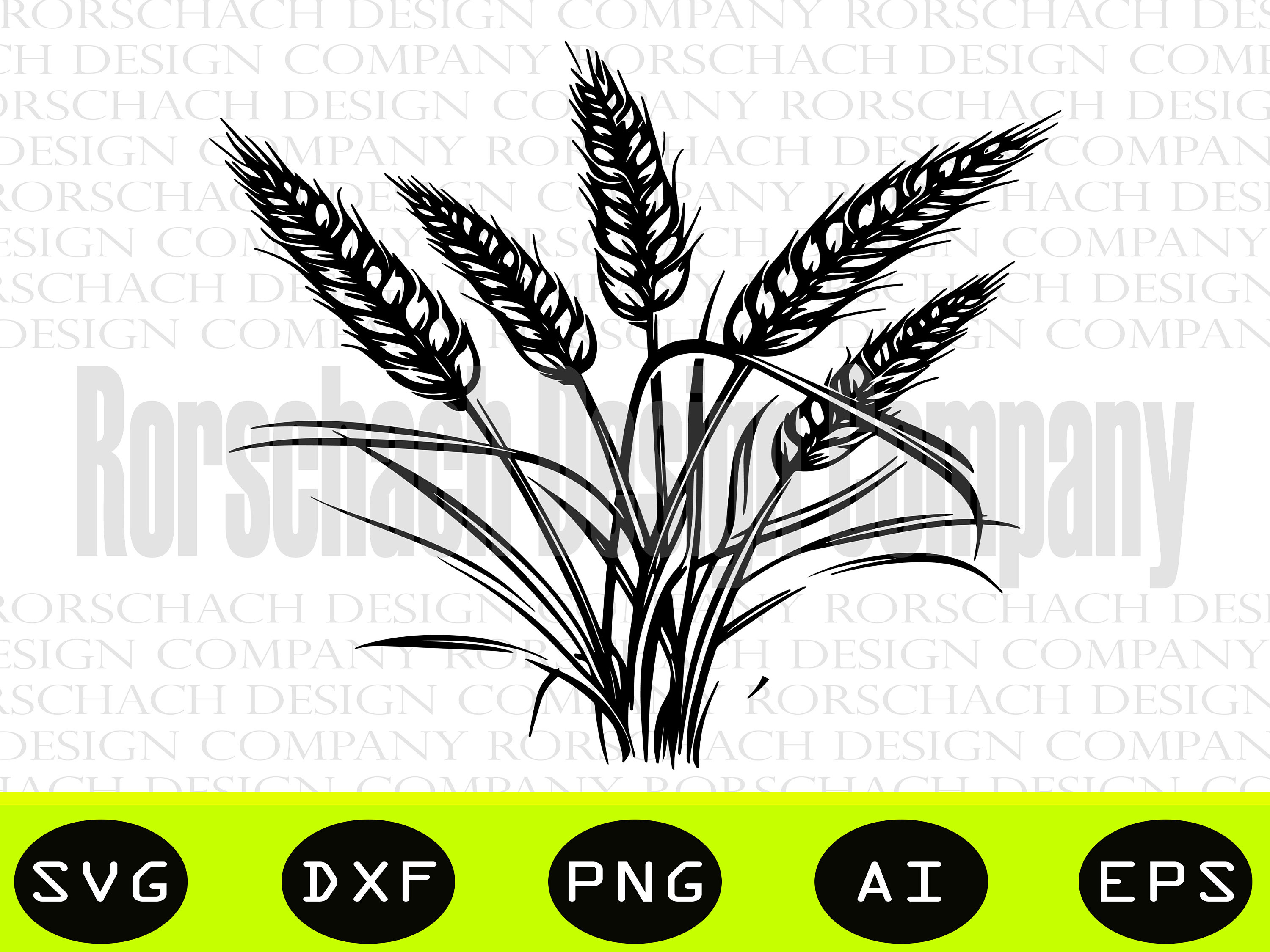 Wheat Svg, Wheat Clipart, Wheat Svg, Plant Svg, Food Svg, Wheat Vector ...