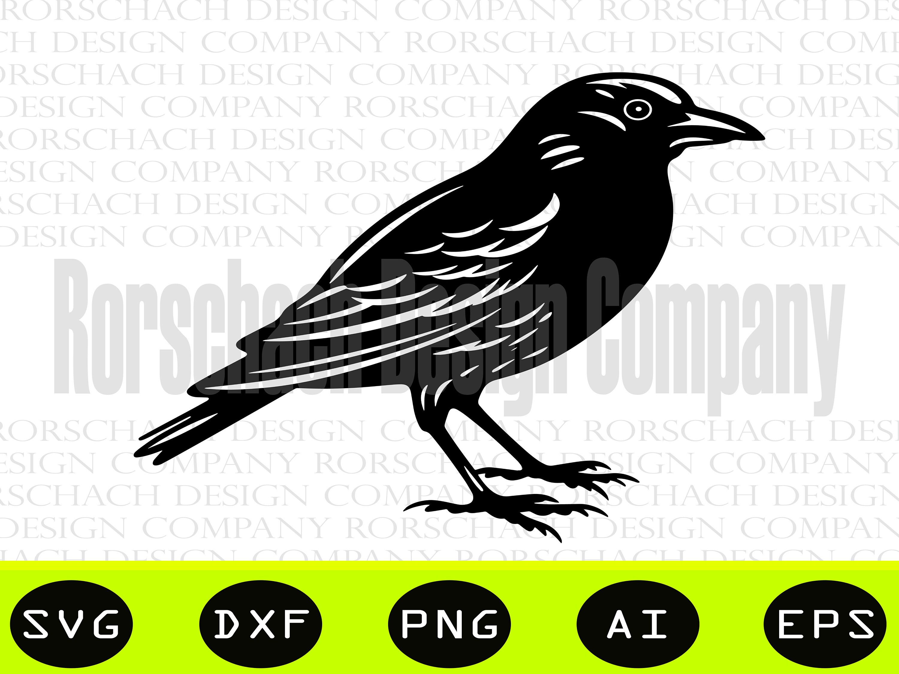 Crow Svg Crow Clipart Bird Svg Raven Svg Crow Svg Crow - Etsy Ireland