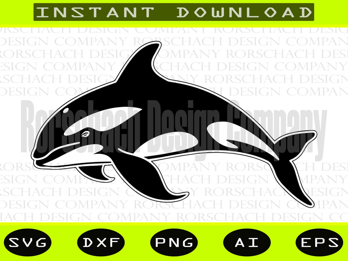 Orca Svg, Orca Clipart, Killer Whale Svg, Ocean Life Svg, Whale Svg ...