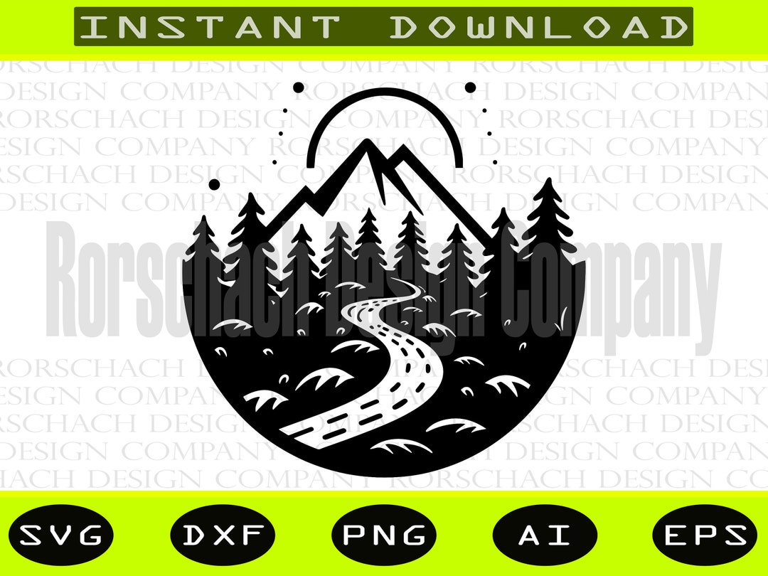 Hiking Trail Svg Hiking Trail Clipart Nature Walk Svg - Etsy UK