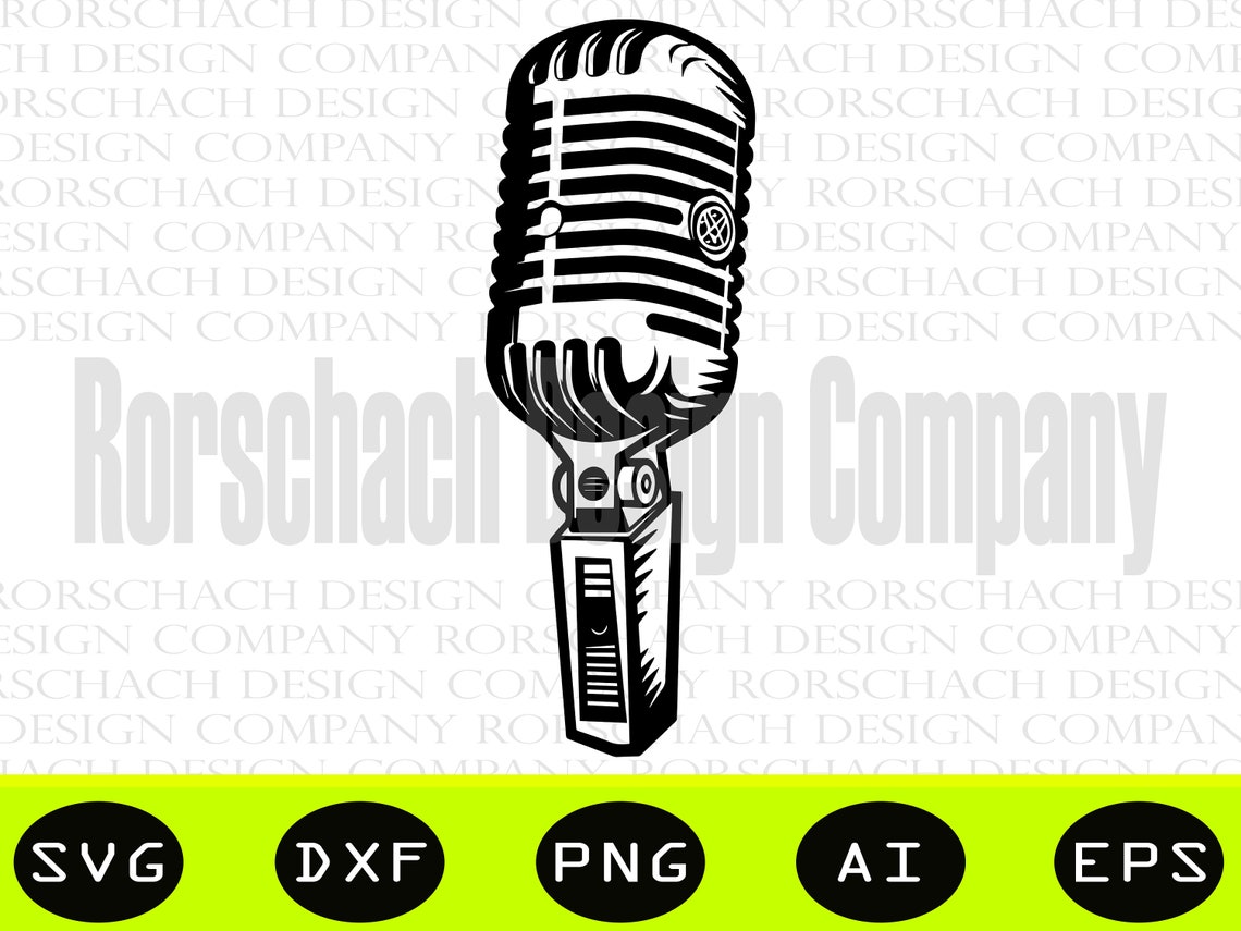 Microphone Svg Microphone Clipart Music Svg Speaker Svg - Etsy Canada