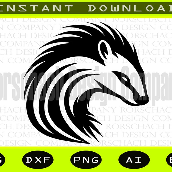 Skunk Dxf File - Etsy