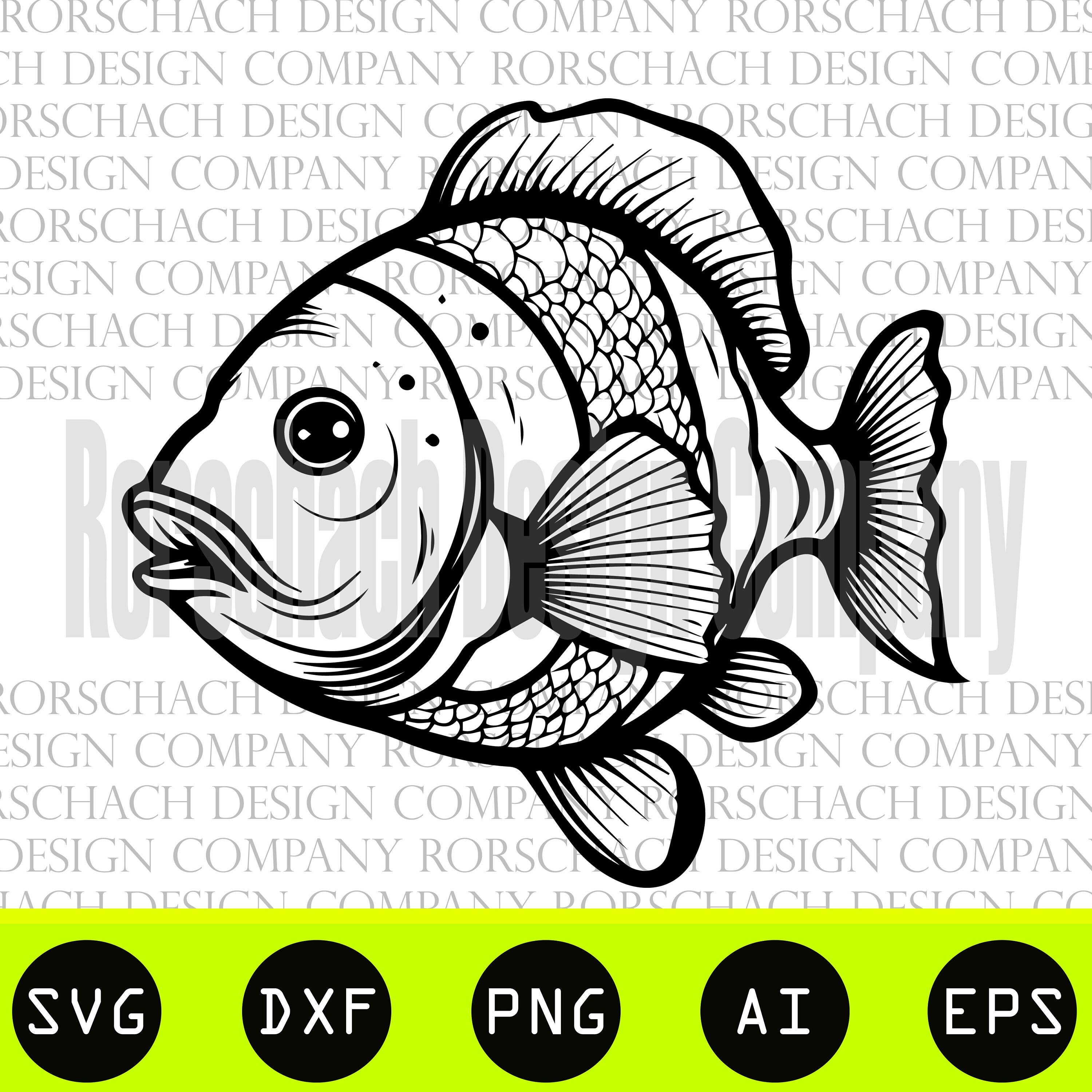 Fish Svg Fish Clipart Fish Svg Ocean Svg Reef Svg Fish - Etsy