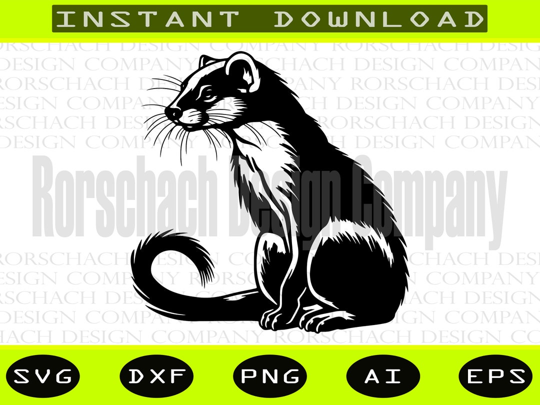 Weasel Svg Weasel Clipart Mink Svg Animal Svg Weasel Svg - Etsy New Zealand