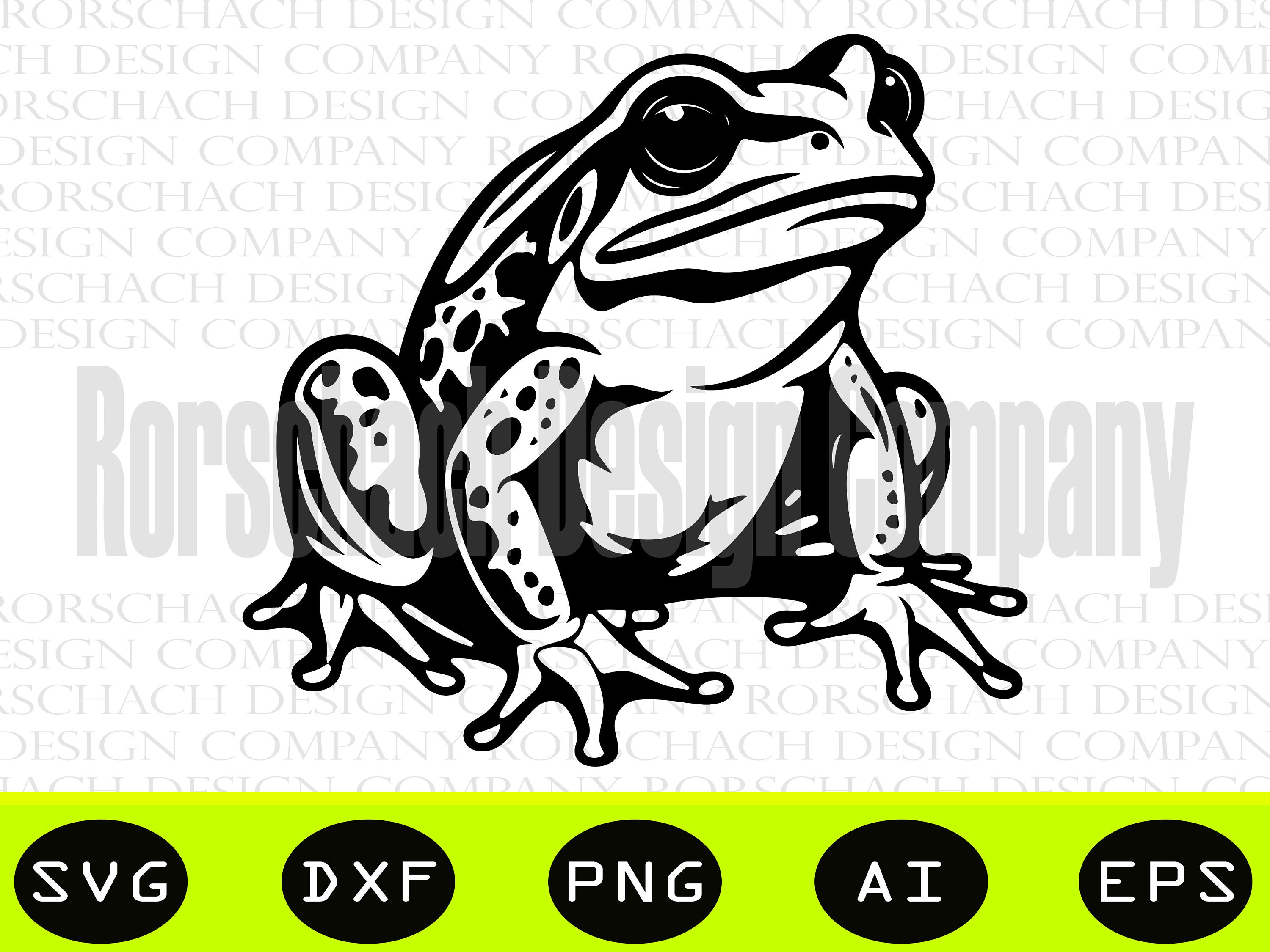 Frog Svg Frog Clipart Pond Animal Svg Amphibian Svg Wild - Etsy