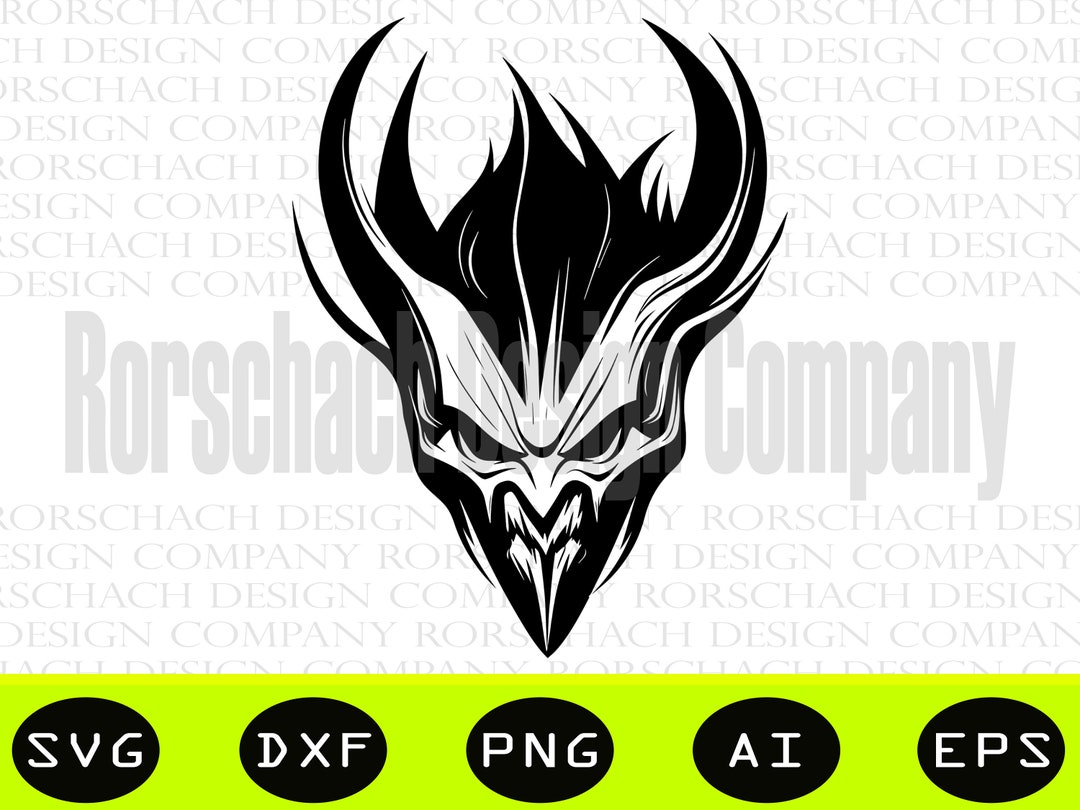 Evil Face Svg Evil Face Clipart Evil Svg Spooky Svg Evil - Etsy Israel