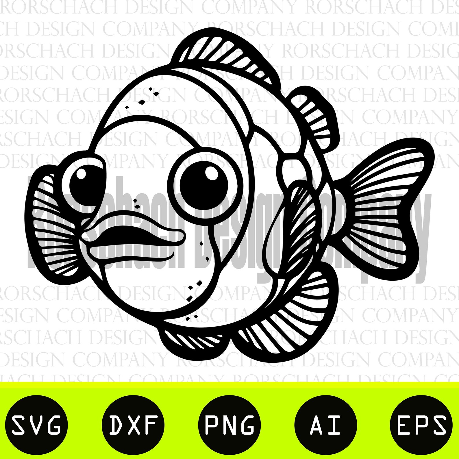 Fish Svg Fish Clipart Fish Svg Ocean Svg Reef Svg Fish - Etsy