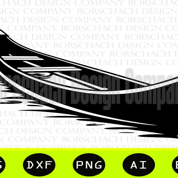 Canoe Svg - Etsy