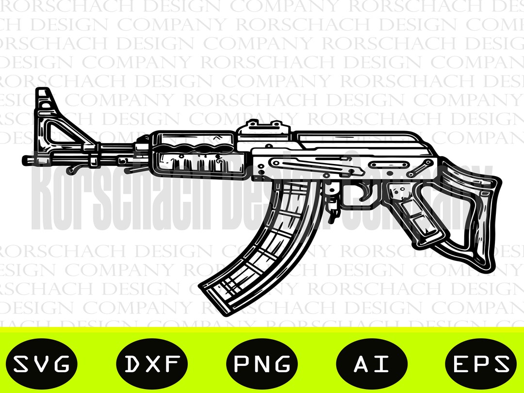 Gun Svg Gun Clipart Rifle Svg Machine Gun Svg Gun Svg Gun - Etsy Australia