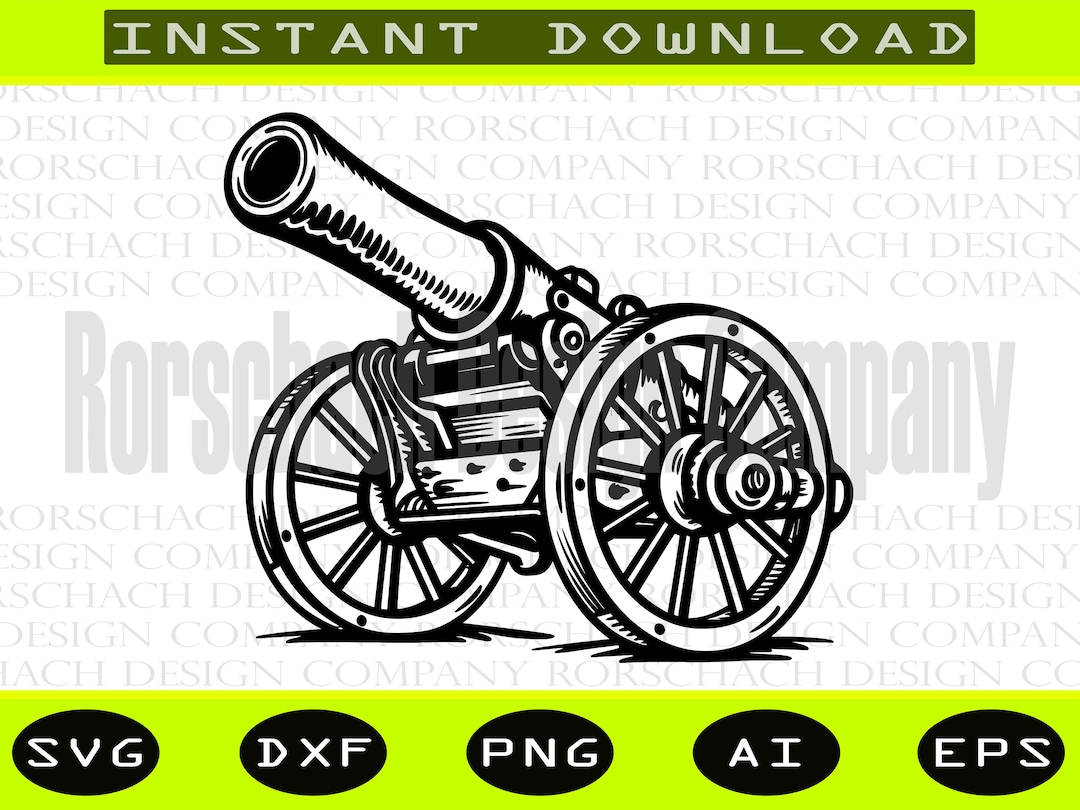 Cannon Svg Cannon Clipart Cannon Svg Arma Svg Gun svg - Etsy México