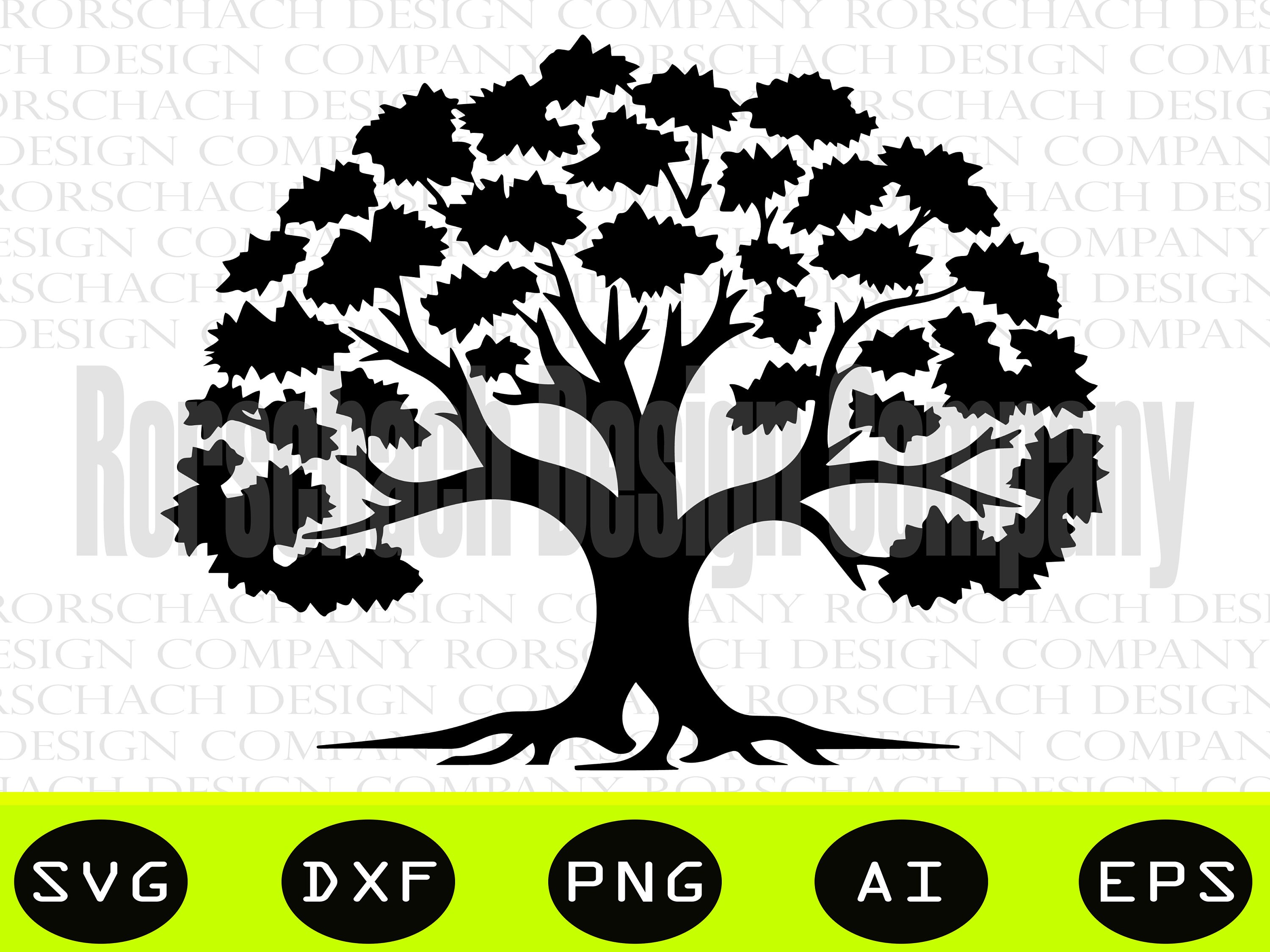 Oak Tree Svg, Oak Tree Clipart, Tree Svg, Red Oak Svg, Nature Svg, Oak ...