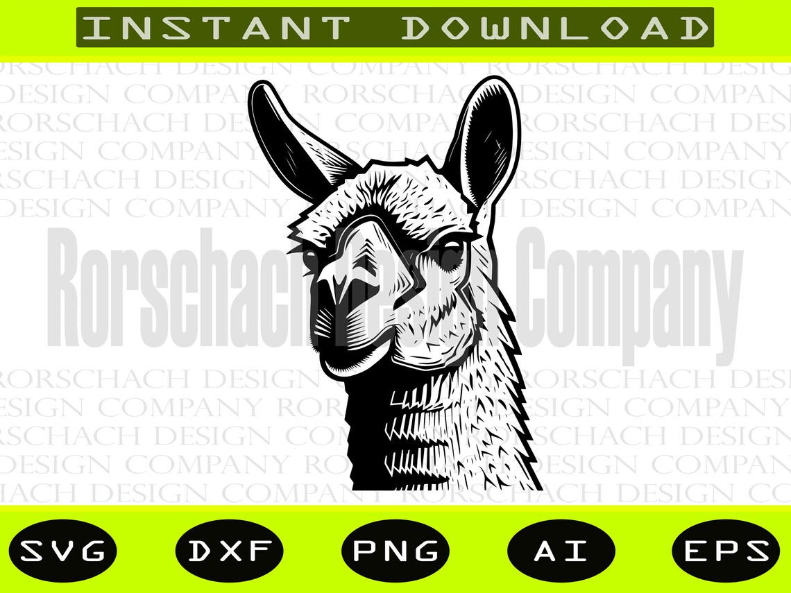 Llama Svg, Llama Clipart, Animal Svg, Alpaca Svg, Llama Svg, Llama Vector, Llama Cricut Cut File ...