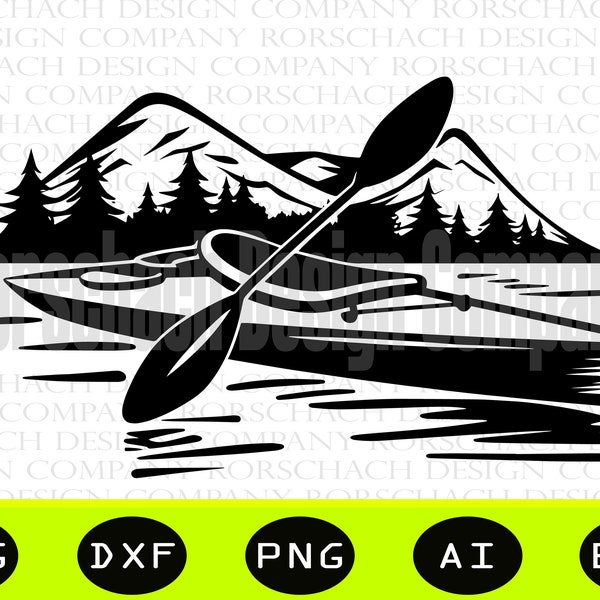 Kayak Svg - Etsy