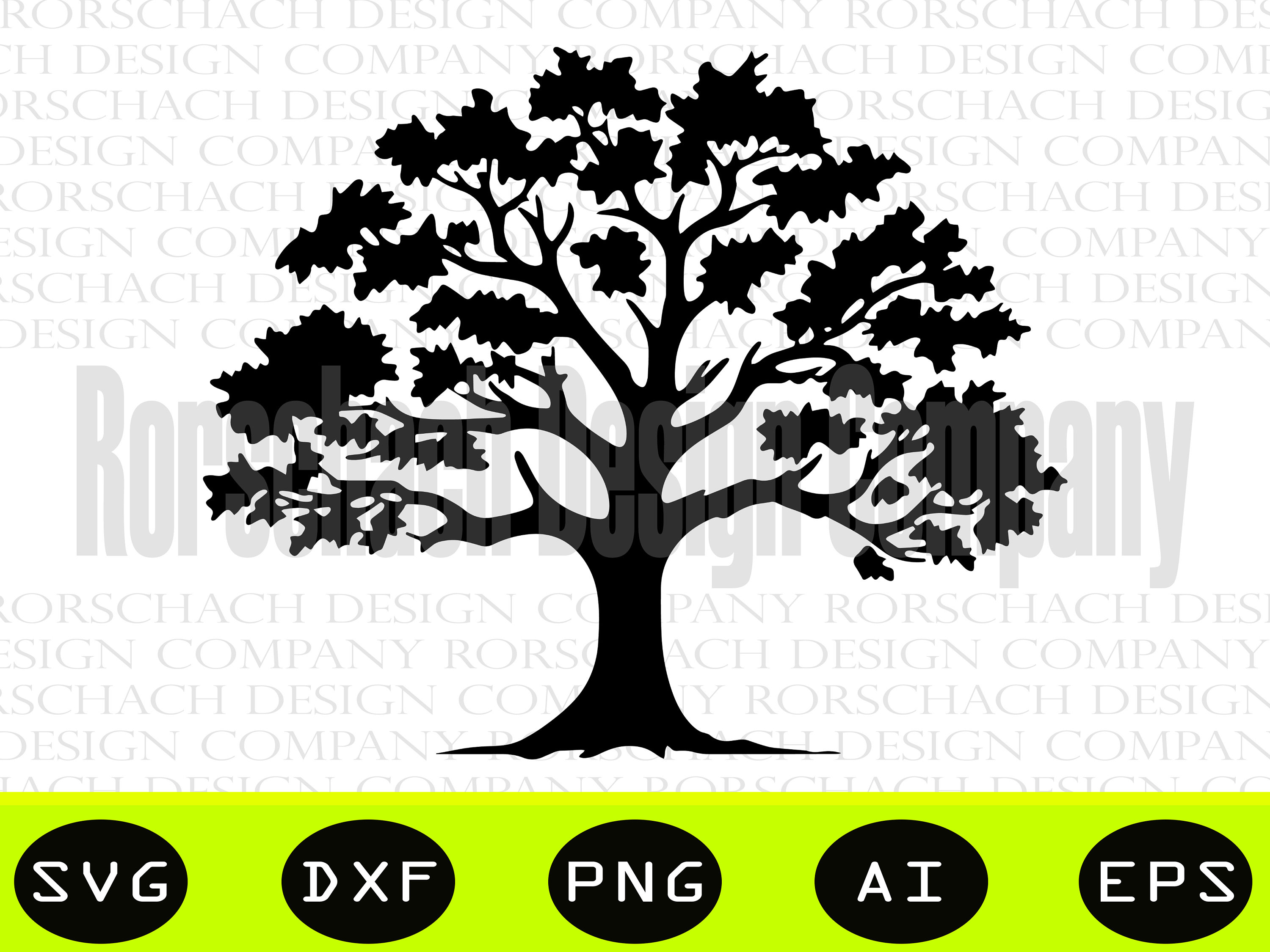 Oak Tree Svg, Oak Tree Clipart, Tree Svg, Red Oak Svg, Nature Svg, Oak ...