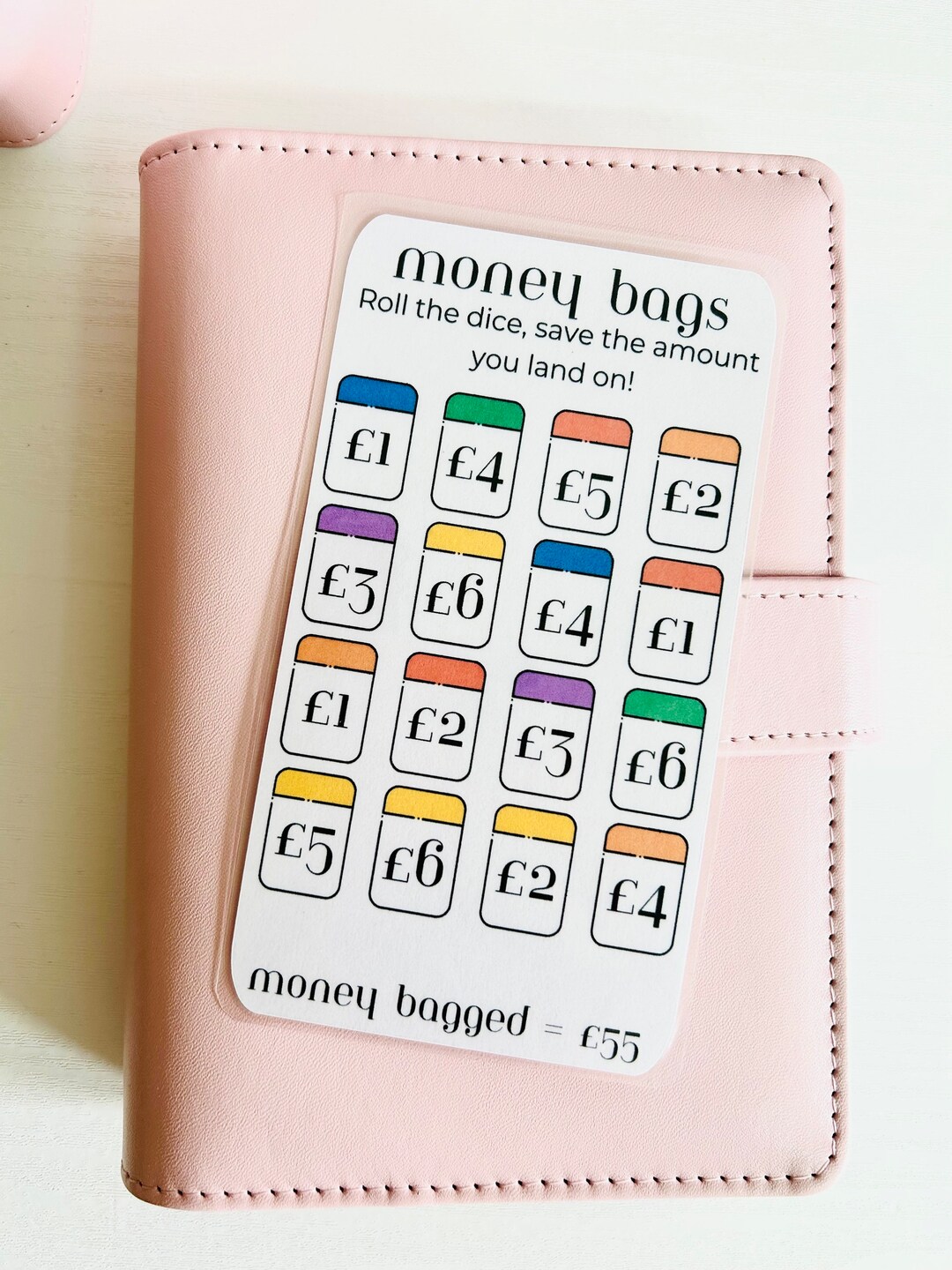 Roll the Dice Savings Challenge Cash Stuffing Roll the Dice Savings ...