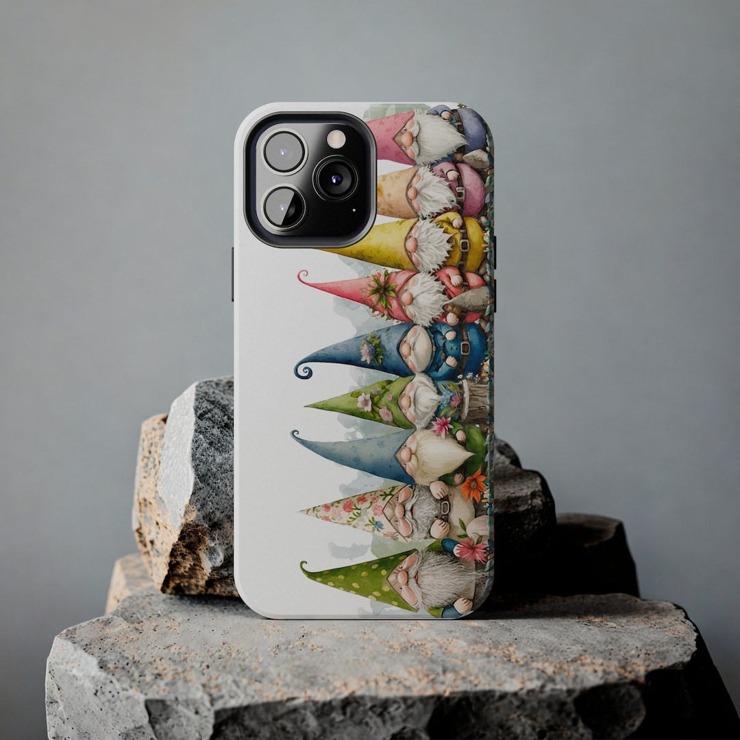 Funny Gnomes Phone Cases, Funny Gnome Phone Cases, Whimsical Gnome ...