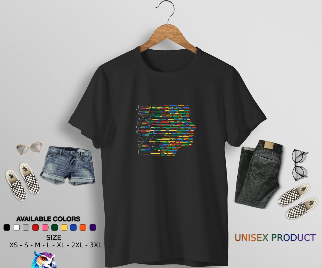 Dna T-shirt, Dna Shirt, Dna Gift, DNA Gifts, DNA Shirts, Genetics Shirt ...