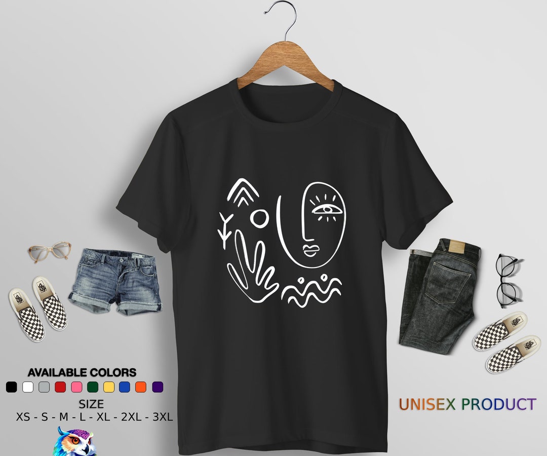 Unisex Picasso Art T-shirts, Art Lover Gifts, Art T-shirt, Artists ...