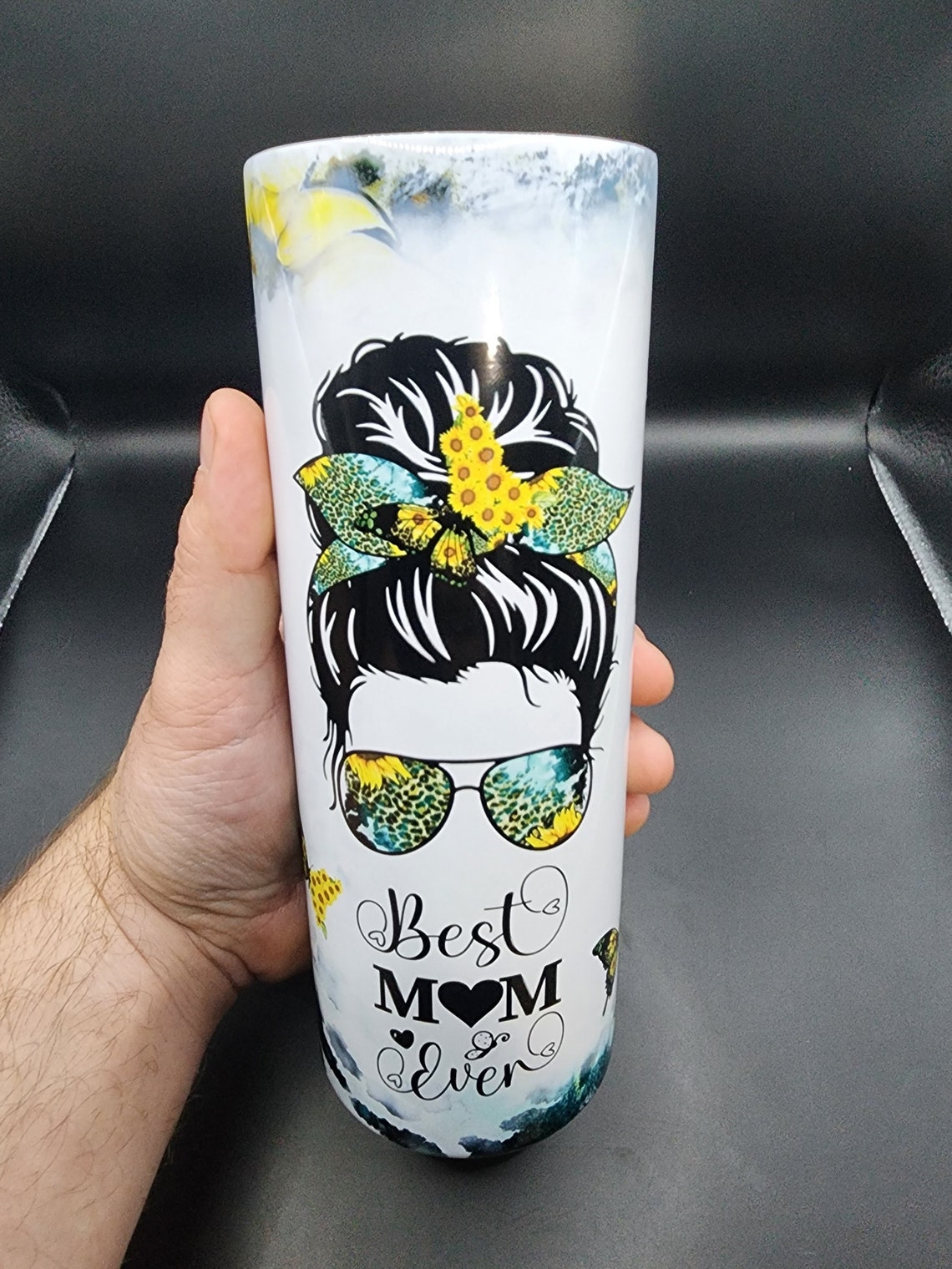 Best Mom Ever Tumbler Mom Tumbler 20 Oz Mom Tumbler T Etsy