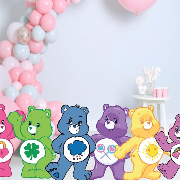 Care Bear Party Decorations - Etsy