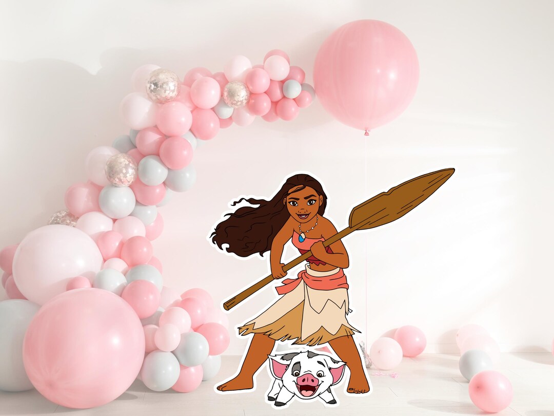 Moana Cutout, Moana Cutout Decor, Moana Party Decoration, Moana Theme ...